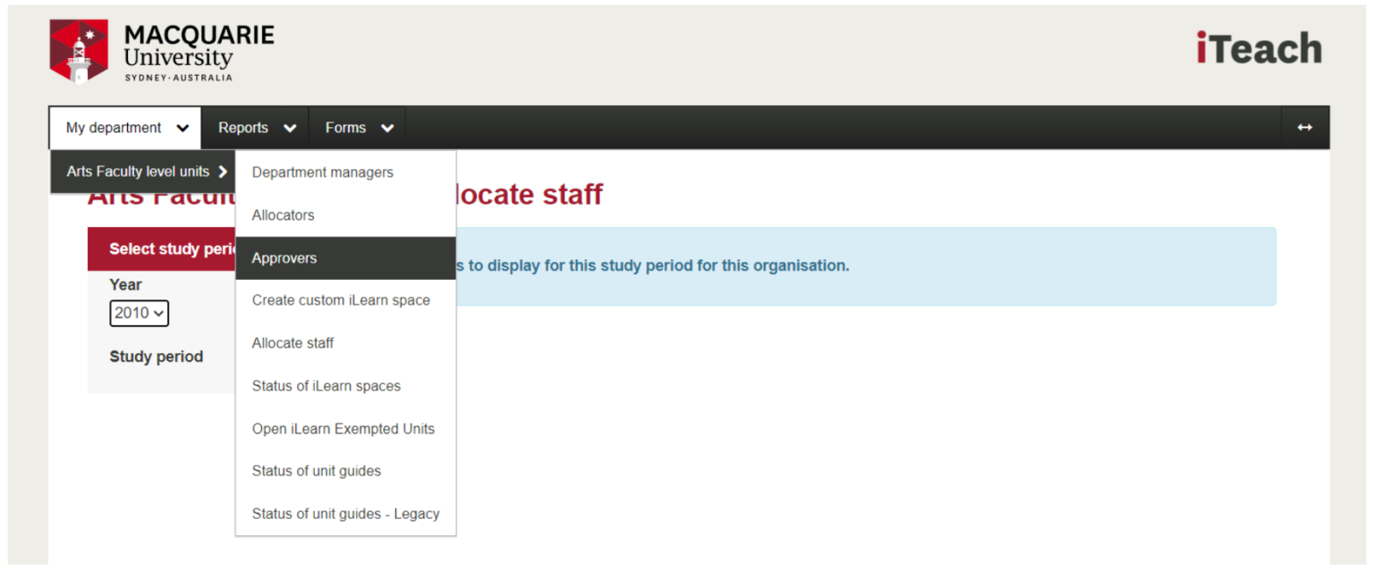 Unit Guide Preparation – Learning and Teaching Hub
